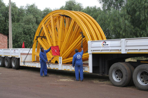 KEW Foundries Delivers Largest Cast Sheave Wheels Ever In Africa - KEW ...